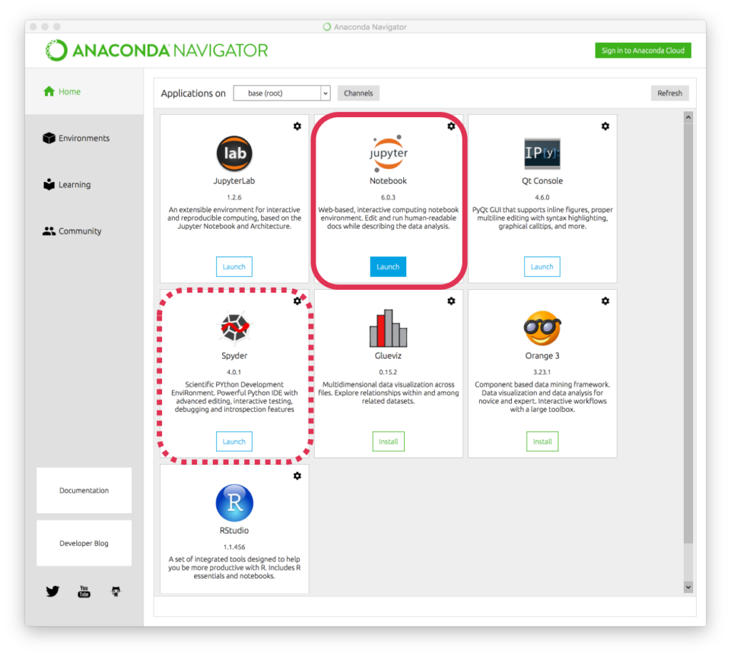 【2020年版、Python3をはじめよう！(Mac&Win対応)】AnacondaとJupyter notebookの始め方 - Mickey's Life