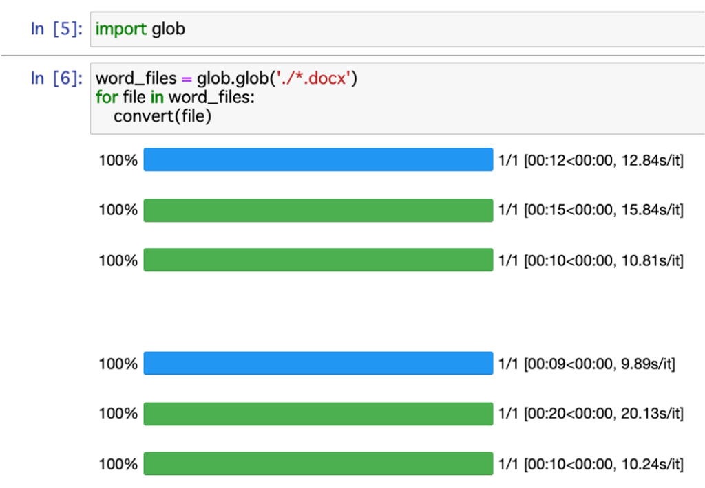 【PythonでWord操作】docx2pdfを使った連続PDF化 - Mickey's Life